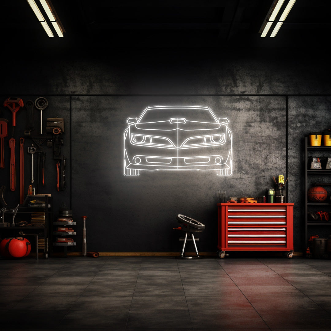 Trans Am Front Neon Silhouette – Petrolvibes EU